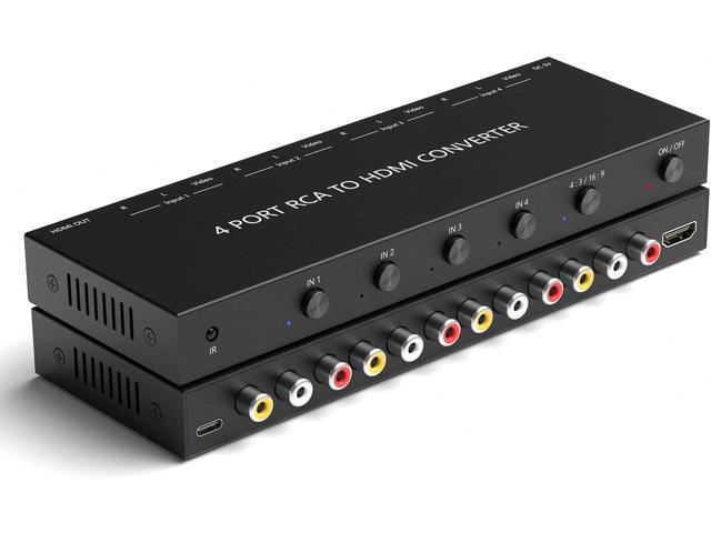 Click here for 4 Port RCA to HDMI Converter 1080P/720P RCA Compos... prices