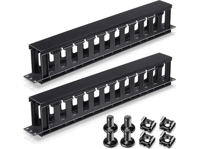 Click here for 4 Packs 1U Rack Cable Management Sleeves Horizonta... prices