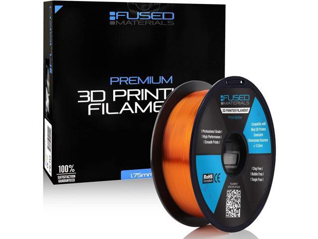 Click here for Transparent Orange PETG 3D Printer Filament - 1kg... prices
