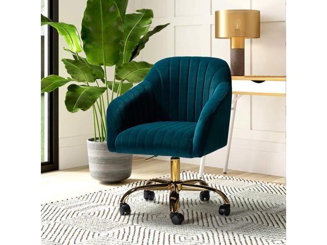 Click here for HULALA HOME Velvet Home Office Desk Chair  Modern... prices