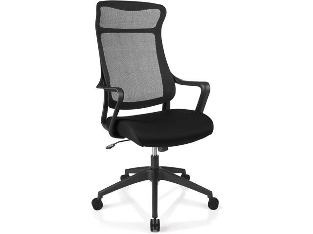 Click here for Realspace Lenzer Mesh High-Back Task Chair  Black... prices