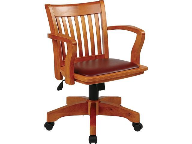 Click here for OSP Home Furnishings Deluxe Wood Bankers Desk Chai... prices