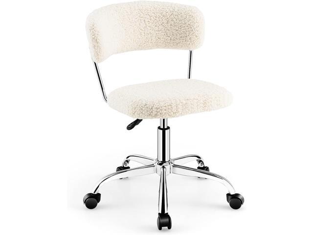 Click here for Giantex Home Office Chair  Faux Fur Low Back Swive... prices