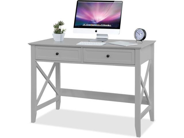 Click here for Computer Desk with 2 Drawers  Elegant Home Office... prices