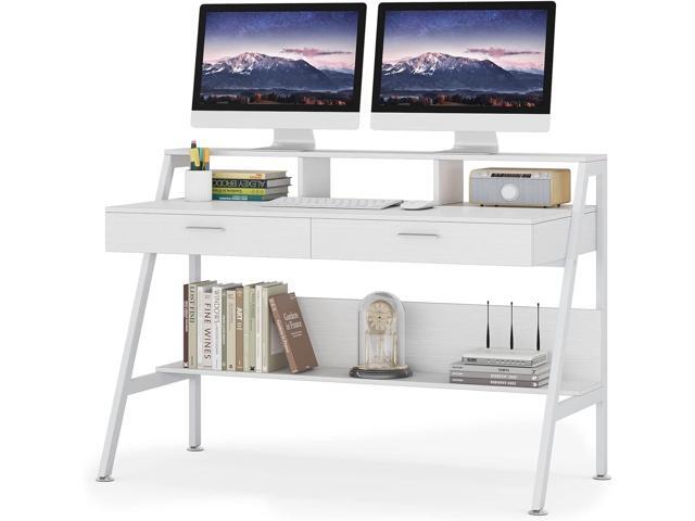 Click here for Tribesigns Computer Desk with Storage Shelf & Draw... prices
