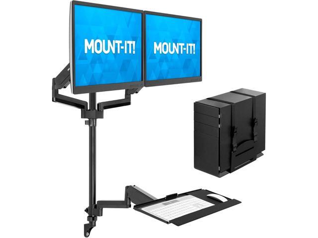 Click here for Mount-It! Wall Mount Workstation with Dual Monitor... prices