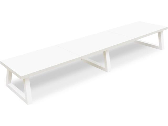 Click here for TEAMIX 42 inch White Monitor Riser for 2 Monitors... prices