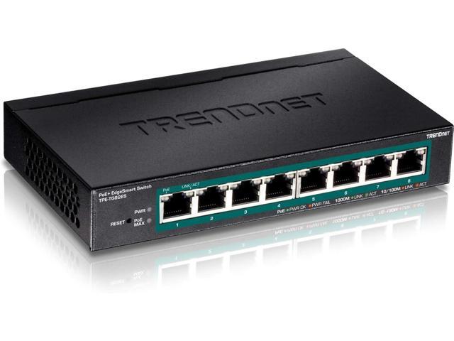 Click here for TRENDnet 8-Port Gigabit EdgeSmart PoE+ Switch  8 x... prices