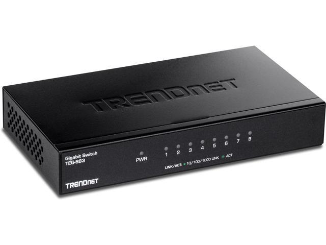Click here for TRENDnet 8-Port Gigabit Desktop Switch  TEG-S83  8... prices