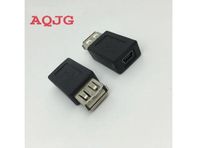 Click here for Black USB 2.0 Type A Female to mini USB B Female A... prices