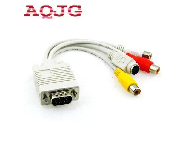 Click here for VGA to S-Video 3 RCA Composite AV TV Out Converter... prices