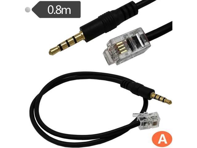 Click here for Headset 3.5MM Male Plug to RJ9 Male Audio Cable fo... prices