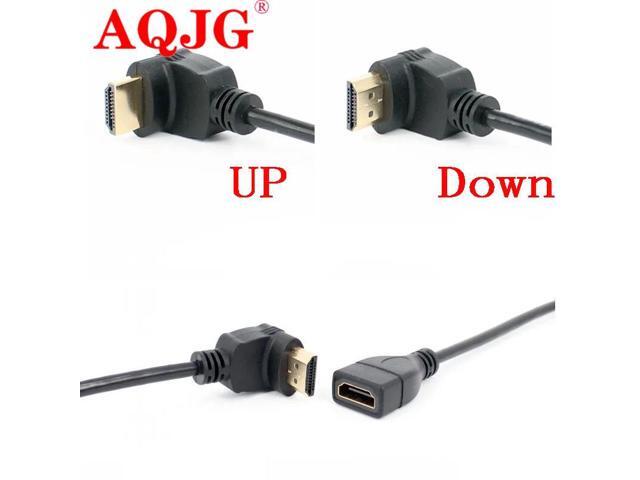 Click here for 0.3m 90 Degrees Angle HDMI Male to HDMI Female Con... prices