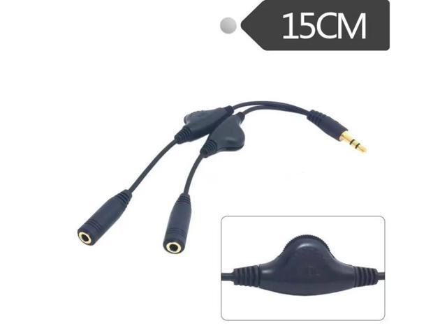 Click here for 3.5mm 1 in 2 audio line Earbud Headset Stereo Head... prices