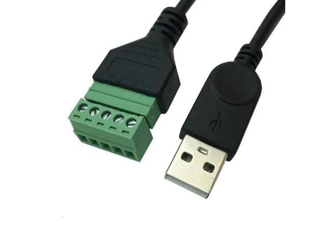 Click here for USB 2.0 Type A Male/Female to 5 Pin Screw cable US... prices