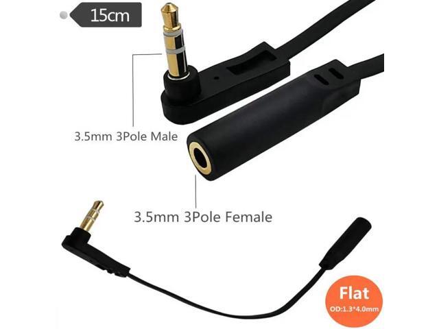 Click here for 15CM 3.5mm Angle Mini Plug Stereo Flat Audio Headp... prices