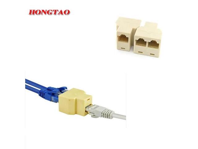 Click here for RJ-45 SOCKET RJ45 Splitter Connector CAT5 CAT6 LAN... prices