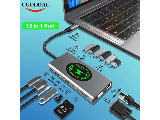 Click here for Multifunction USB Type C To HDMI Wireless Charging... prices