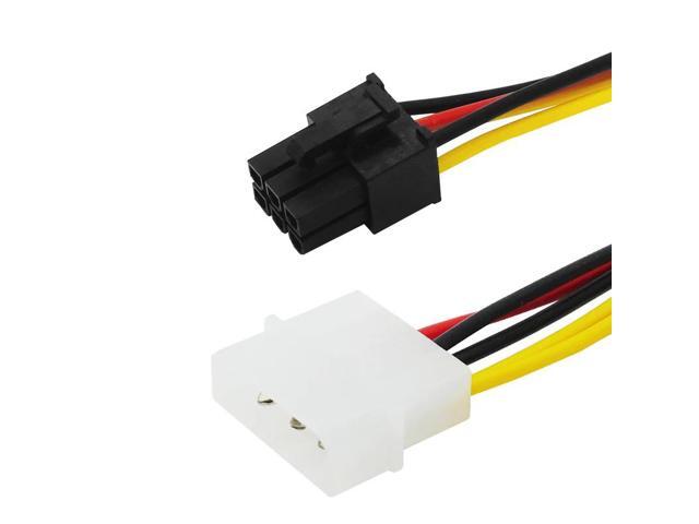 Click here for 1pcs 4Pin Molex to 6 Pin Connector PCI-Express PCI... prices