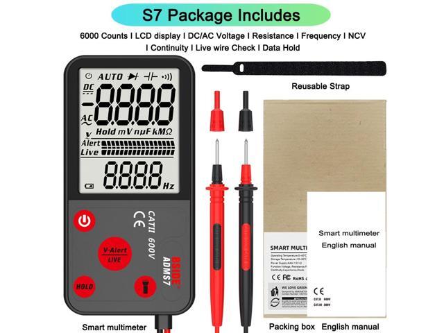 Click here for Large Screen Intelligent Digital Multimeter 9999 C... prices