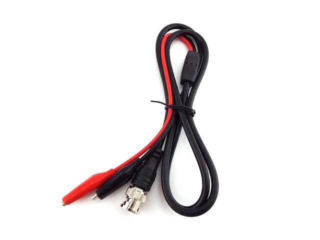 Click here for 1M 5.0mm Crocodile Clips Wire Male Plug to Dual Al... prices