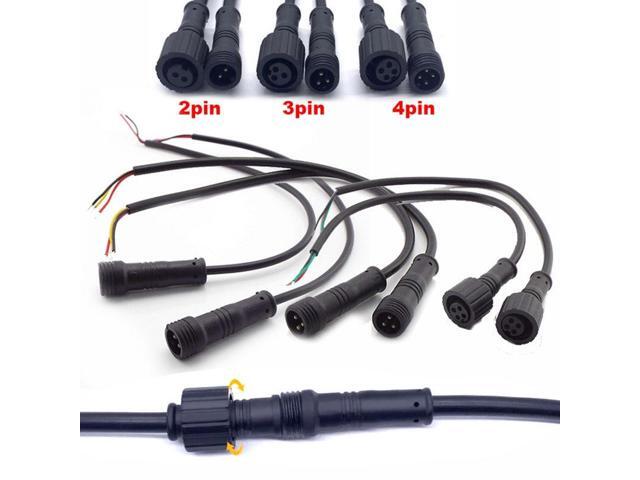 Click here for 5pcs/Lot Waterproof Power Cable Male Female 2Pin 3... prices
