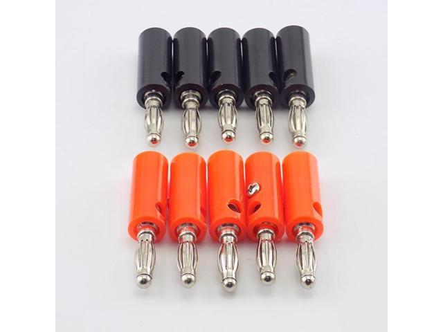Click here for 1/10pcs 4mm Banana Plate Plugs Connectors Red and... prices