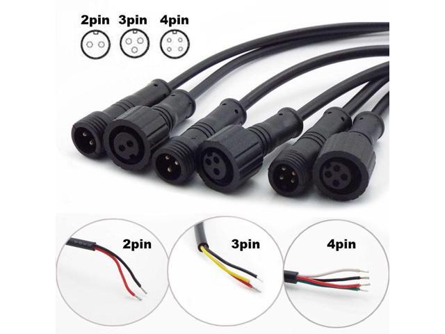 Click here for 2Pin 3Pin 4Pin 3A Power Cable Male Plug Female Jac... prices