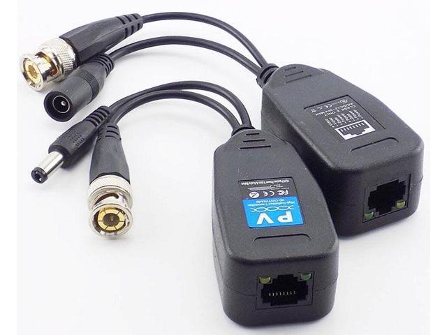 Click here for 1 Pair(2pcs) Passive CCTV Coax BNC Power Video Bal... prices