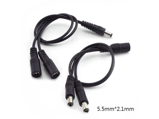 Click here for 5.5mm*2.1mm 1 Female to 2 Male Way Connector DC Pl... prices