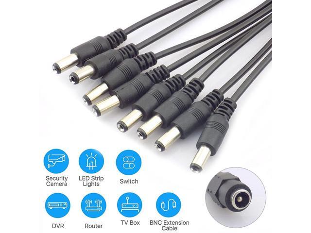 Click here for 2.1x5.5mm CCTV Security Camera 1 DC Female To 2/3/... prices