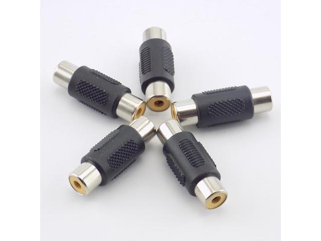 Click here for 2/5Pcs CCTV RCA Female to RCA Female Coupler Conne... prices