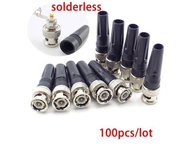 Click here for 100x Wholesale Bnc Connector Male For Twist-On Coa... prices