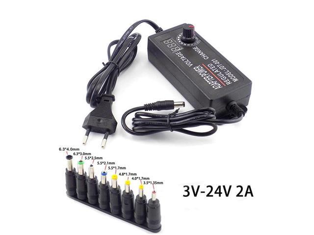 Click here for Adjustable Power Adapter AC to DC 3V-24V 2A 2000ma... prices