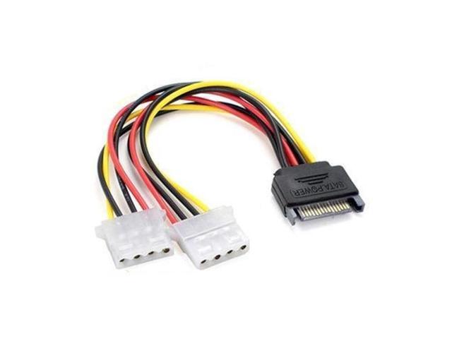 Click here for 20cm Power Extension Cable SATA 4pin Male to Molex... prices
