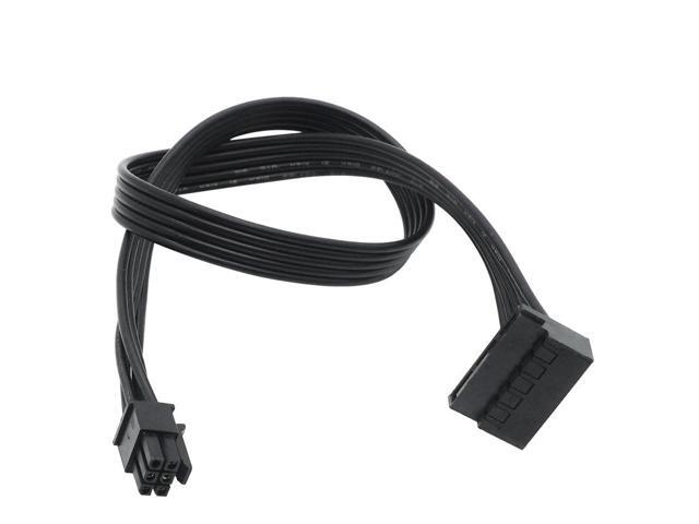 Click here for New Mini 6 Pin to 2 SATA 15PIn Power Supply Cable... prices