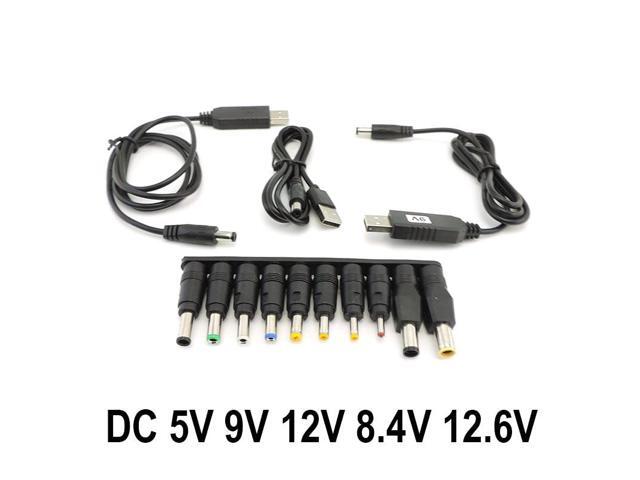 Click here for 10 Dc male power jack plug USB boost line DC 5V to... prices