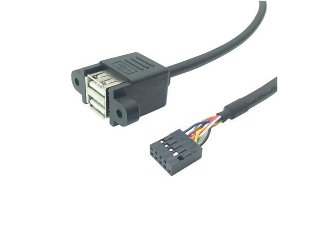 Click here for Computer Cable 50cm Dual USB 2.0 Type A Female to... prices