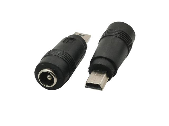 Click here for DC 5.5x2.1mm FEMALE TO MINI USB MALE ADAPTER 90 DE... prices