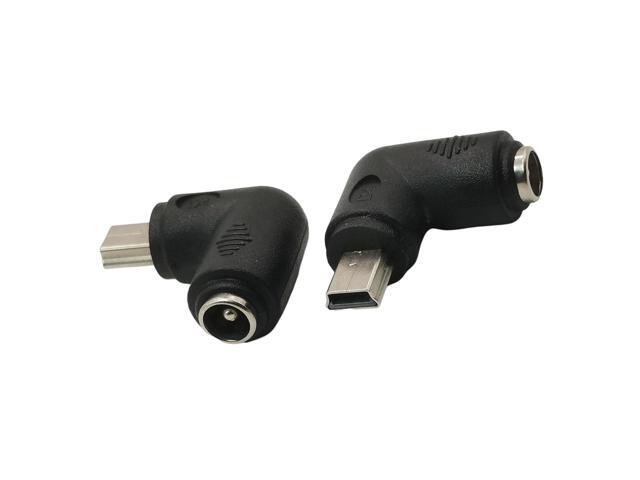 Click here for DC 5.5x2.1mm FEMALE TO MINI USB MALE ADAPTER 90 DE... prices