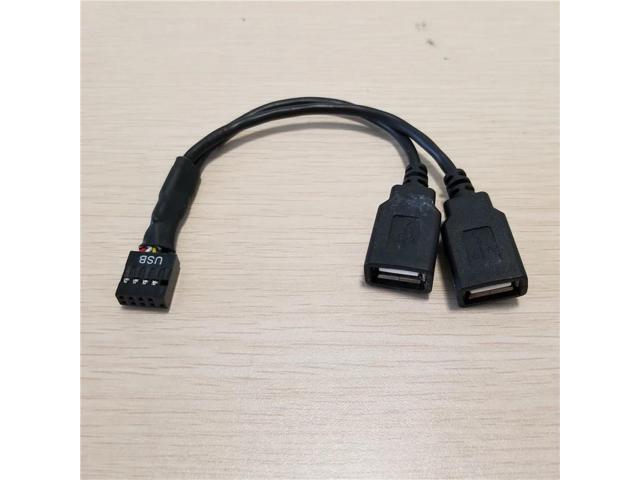 Click here for PC Motherboard USB2.0 9Pin Female to Dual A Female... prices
