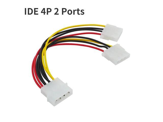 Click here for 18cm 2 Way 4 pin PSU Power Splitter Cable LP4 Mole... prices