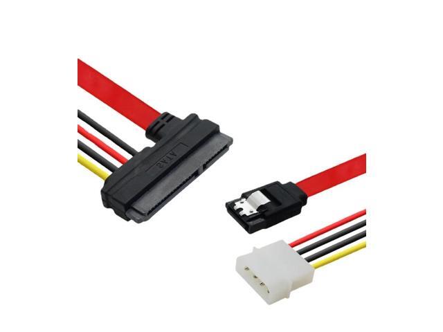 Click here for 1pc 15+7 Pin Power Data To 4 Pin IDE Power SATA Da... prices