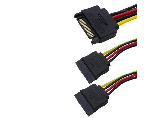 Click here for SATA II Hard Disk Power 15Pin SATA Male To 2 Femal... prices