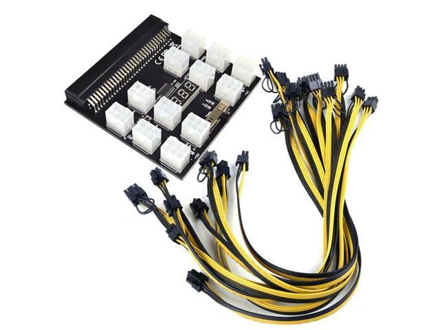 Click here for Adaptador de placa de arranque de 12 puertos negro... prices