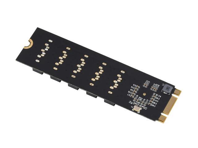 Click here for M.2 NGFF SATA to 5-port SATA3 expansion card JMB57... prices