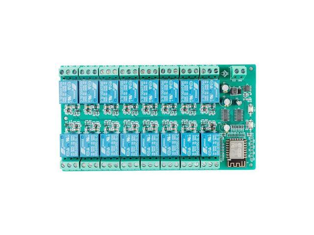 Click here for ESP8266WIFI 16-channel 24V relay module ESP12F dev... prices