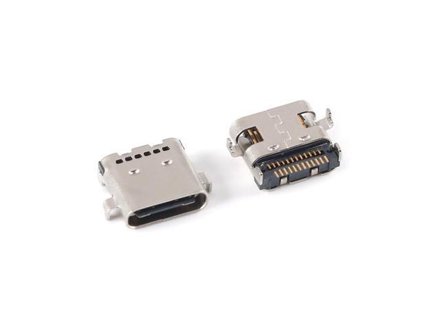 Click here for (5/hand) Type-C 24PIN plate type female seat 2 fee... prices