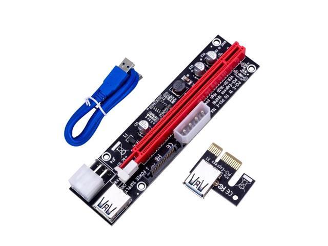 Click here for VER009X 1x to 16x PCI Express PCIE PCI-E Riser Car... prices