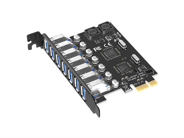 Click here for PCI-E USB 3.0 Expansion Card 7 Port USB 3.0 PCI Ex... prices